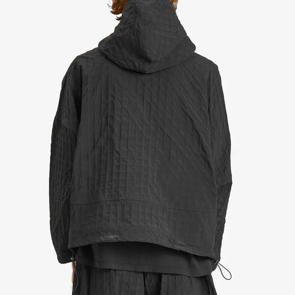 Sage Nation Factor Nylon Smock In Black Check - 50% Off | Editorialist